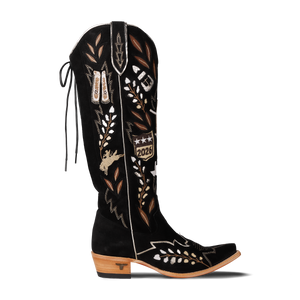 Houston Rodeo Ladies Knee High 2026 Limited Edition - Jet Black