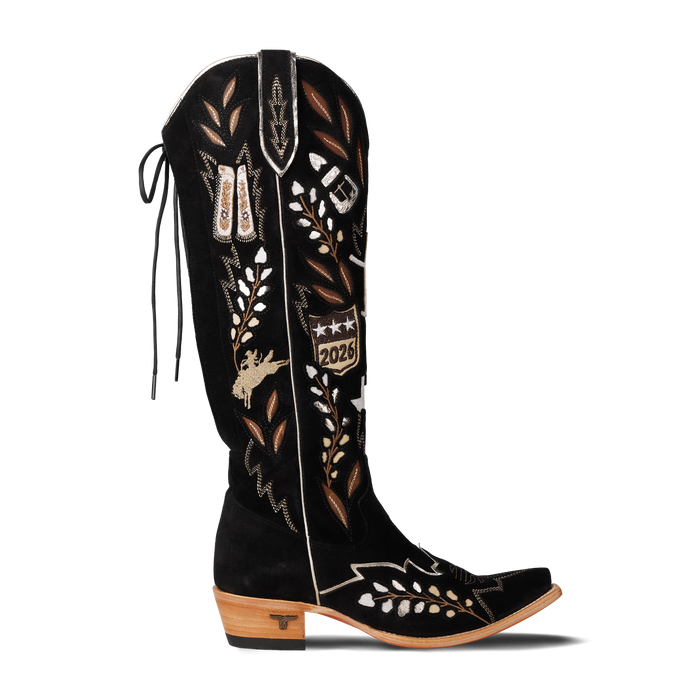 RODEOHOUSTON® Women's Knee High 2026 Limited Edition - Jet Black **FIN