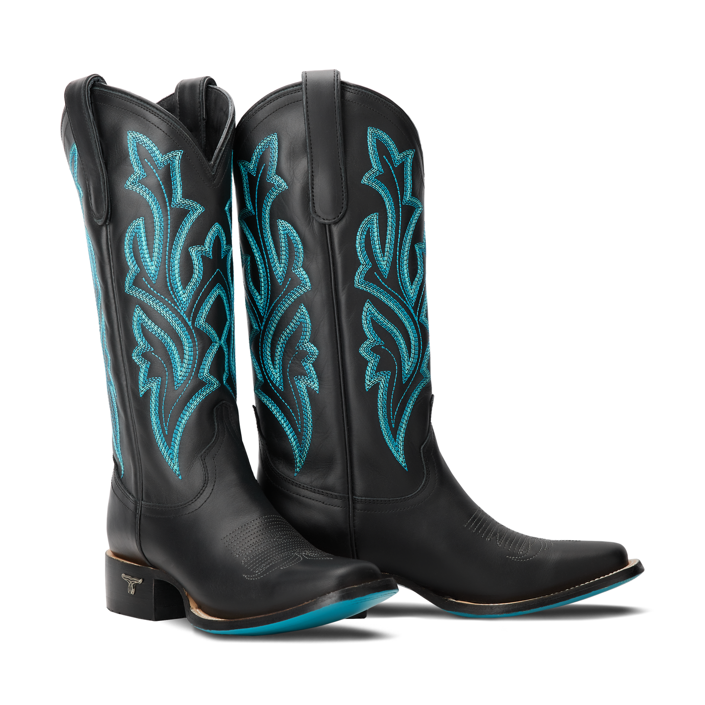 Classic Square Boot - Jet Black