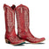 Lexington Boot | Snip Toe Classic Women's Red Cowgirl Boots