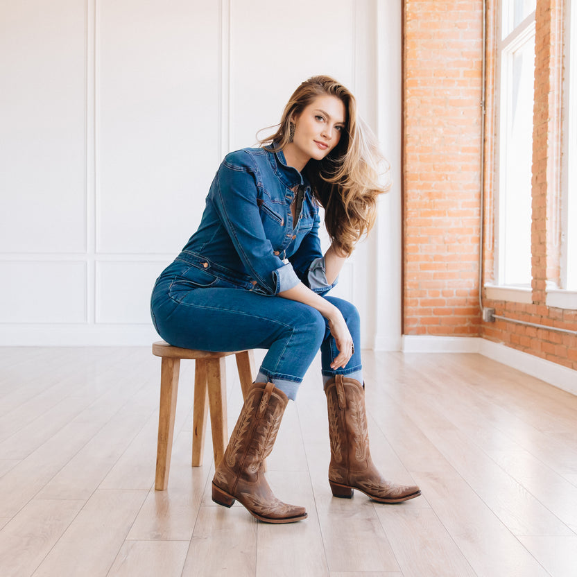 Lexington Boot | Snip Toe Classic Women's Red Cowgirl Boots – Lane Boots