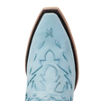 Reverie Tall Light Blue Knee High Snip Toe Boot Women's Cowboy Boots