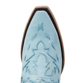 Reverie Tall Light Blue Knee High Snip Toe Boot Women's Cowboy Boots