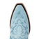 Reverie Tall Light Blue Knee High Snip Toe Boot Women's Cowboy Boots