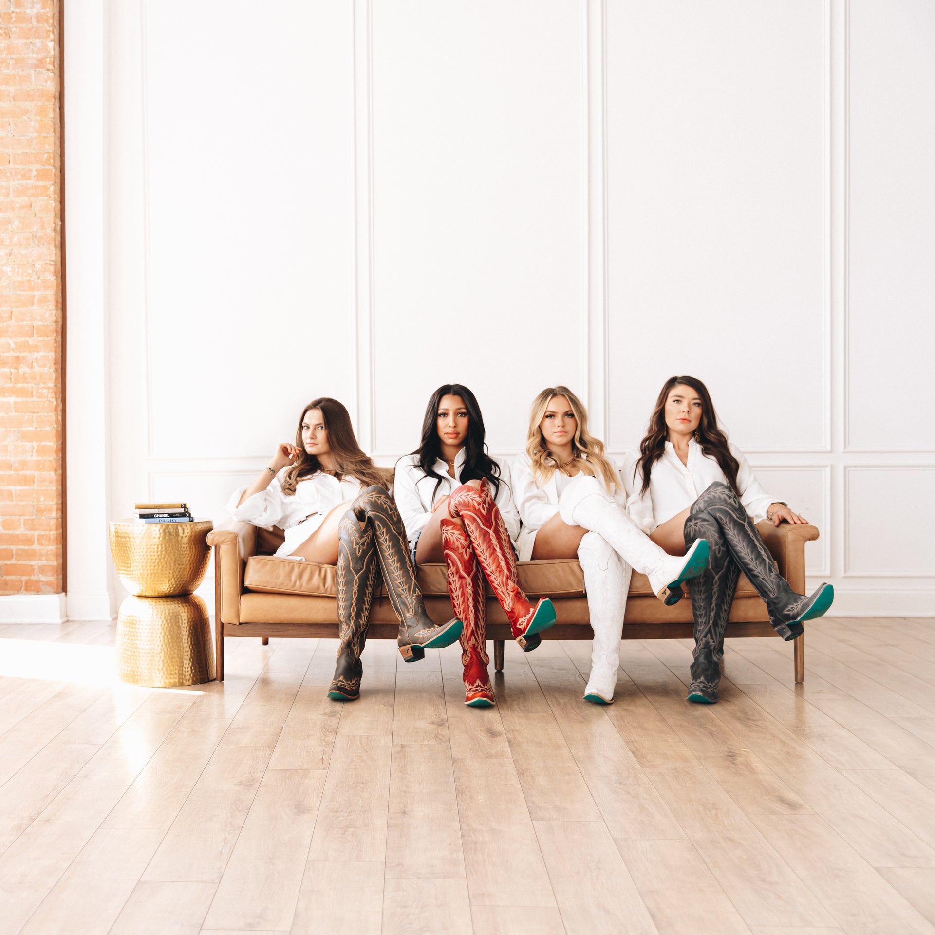 Lexington Over the Knee Boot | Snip Toe Women's Red Cowboy Boots – Lane ...