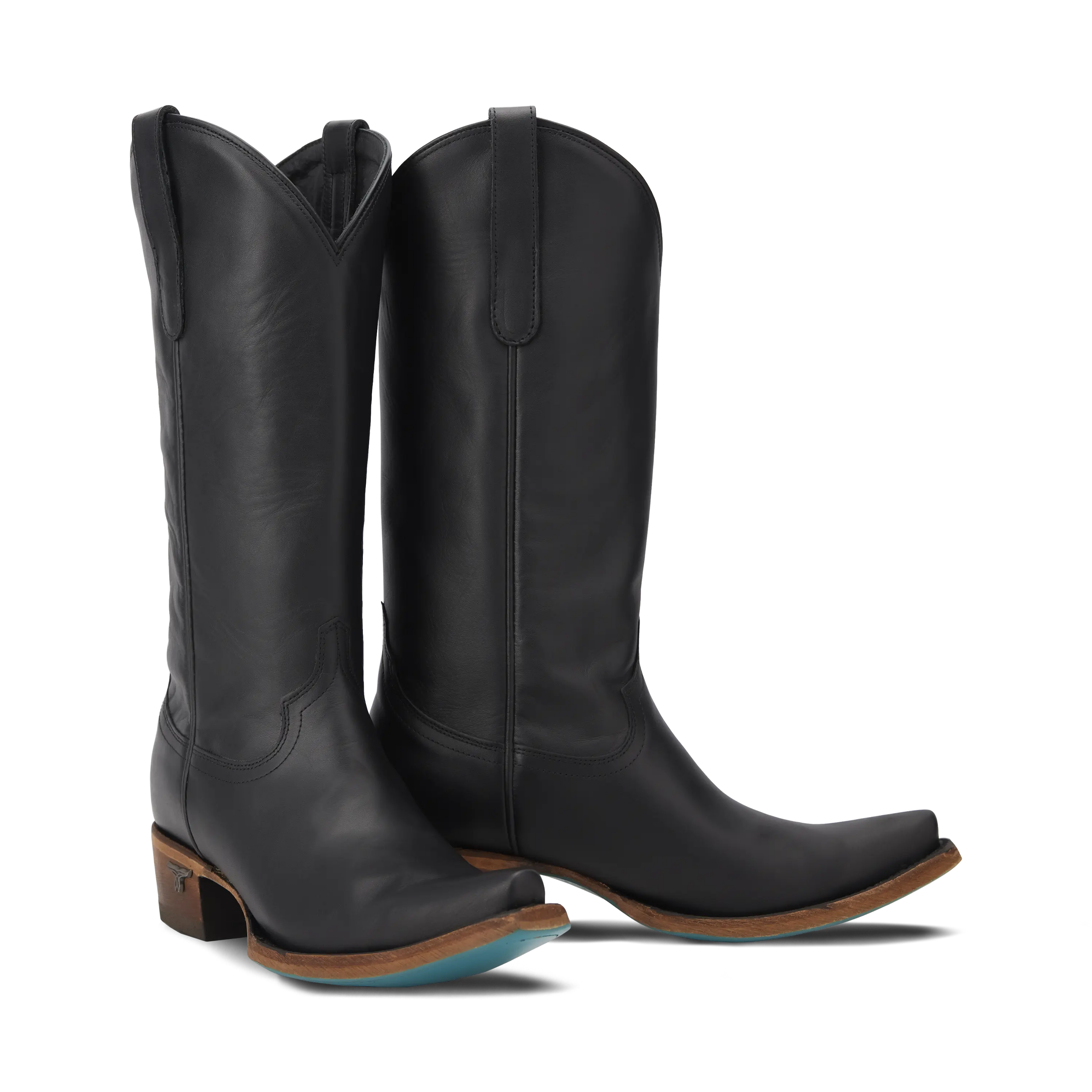 Emma Jane Boot | Jet Black Snip Toe Women's Cowboy Boots