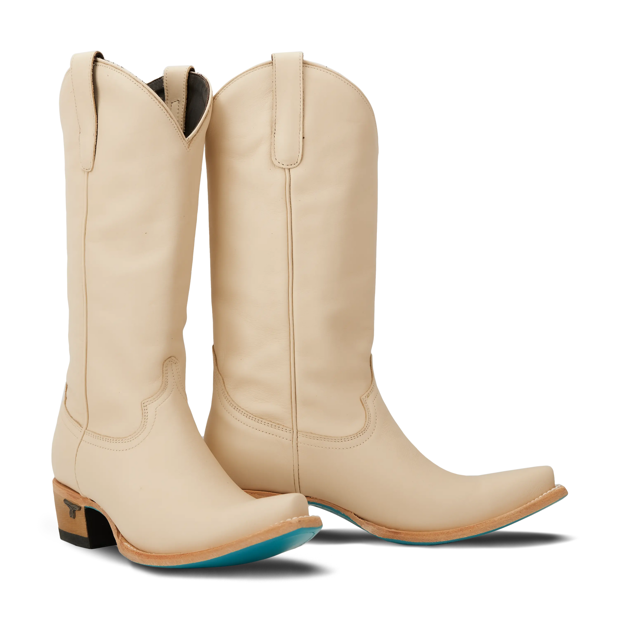 Emma Jane Boot | Pale Ivory Snip Toe Women's Cowboy Boots