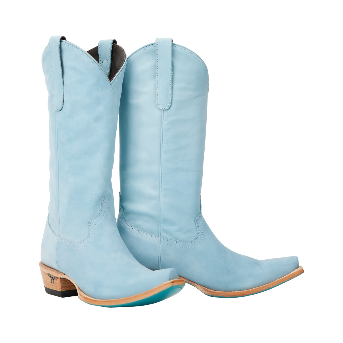 Emma Jane Boot | Powder Blue Snip Toe Women's Cowboy Boots